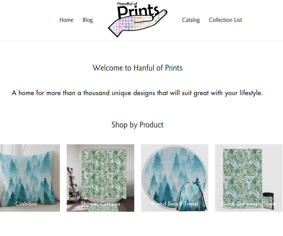 All Items | Handful of Prints Online Store